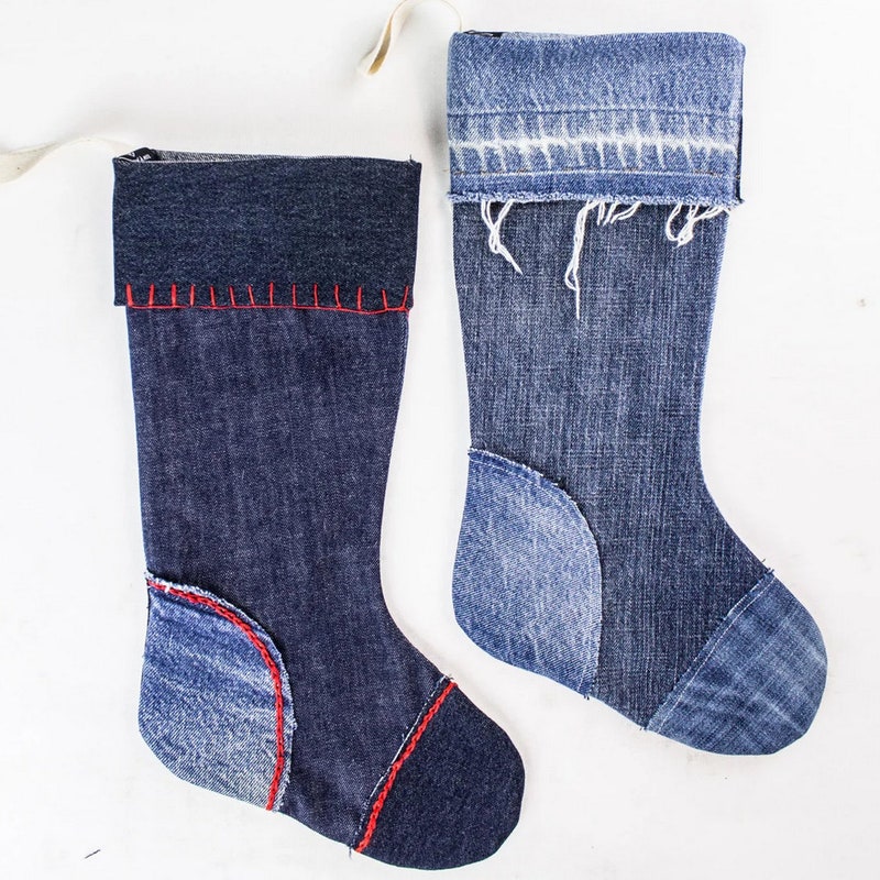 Christmas Jeans - Etsy