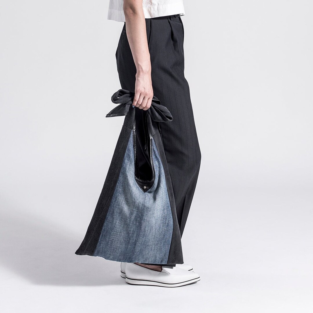 Bag Pattern, PDF Downloadable Pattern, Personal License, Upcycled Denim ...