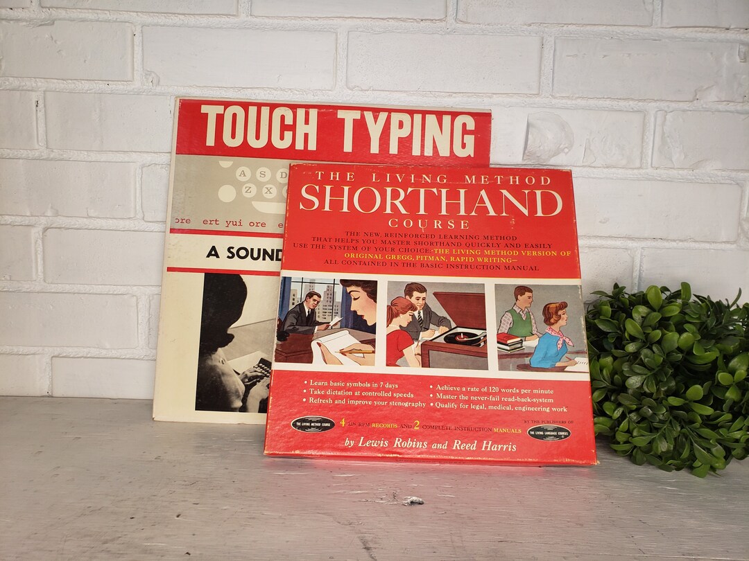 Collection of Typewriter Typing Courses on Records - Free Shipping to ...