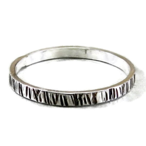 Tree Bark Ring - Etsy