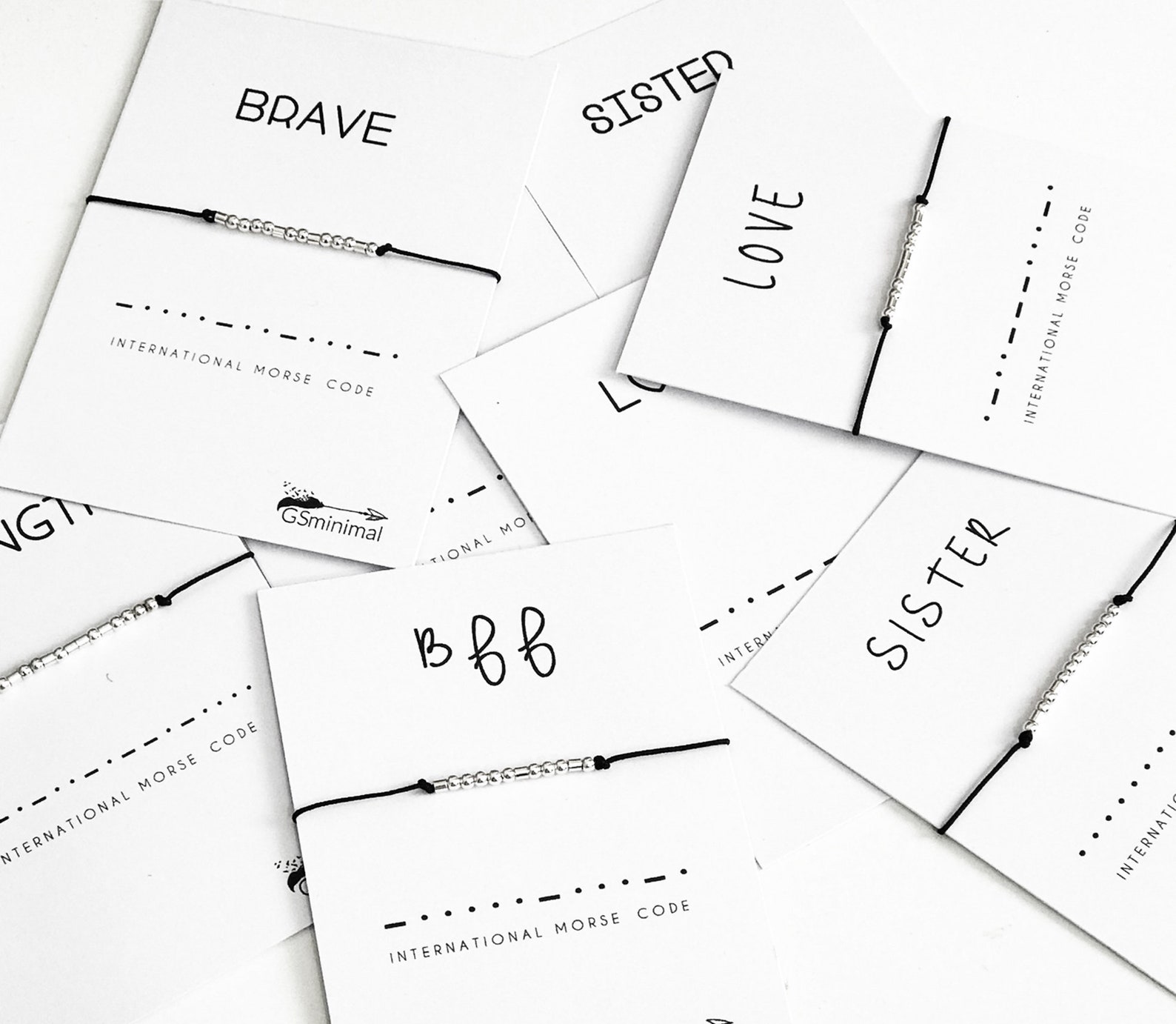 Always Morse Code Bracelet Sterling Silver Personalized Morse - Etsy