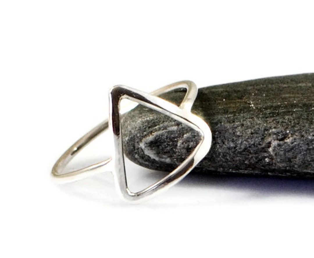 Water Ring. Fire Ring. Element Ring. Sterling Silver Ring. Four ...