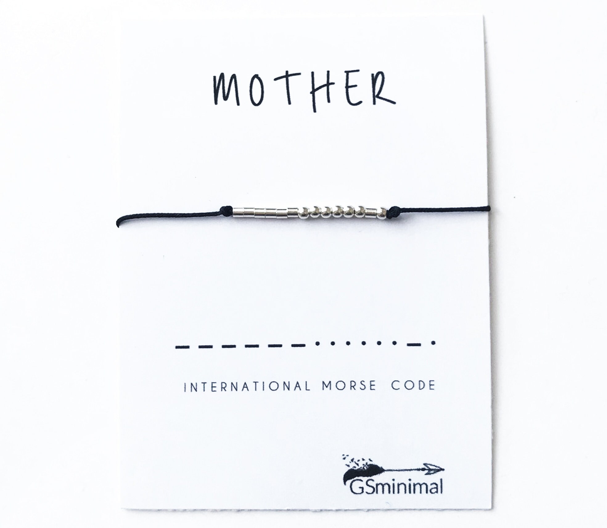 Mother Morse Code Bracelet Mothers Day Gift First Mothers | Etsy