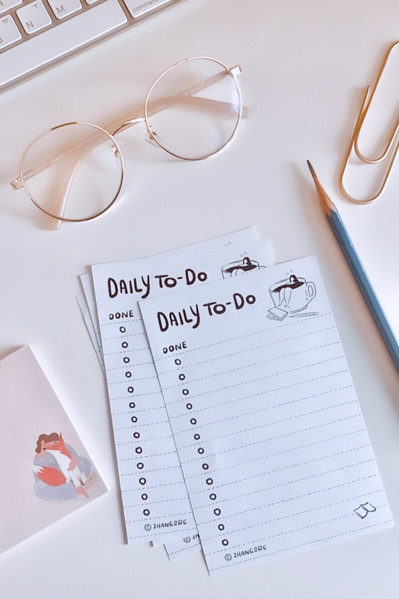 To Do List, Printable to Do List, Coffee Break & Book, Notes, Daily ...