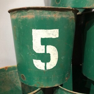 Numbered Vintage Garden Flower Pots - Etsy UK