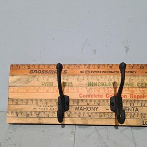 Ruler Coat Hook Rack - Etsy