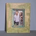 Green Rustic Wooden Picture Frame - Etsy