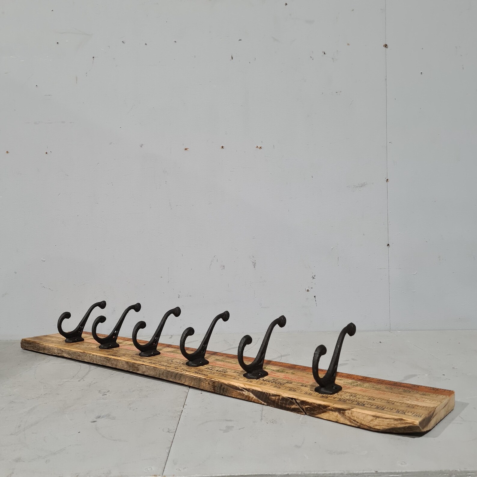 Ruler Coat Hook Rack - Etsy