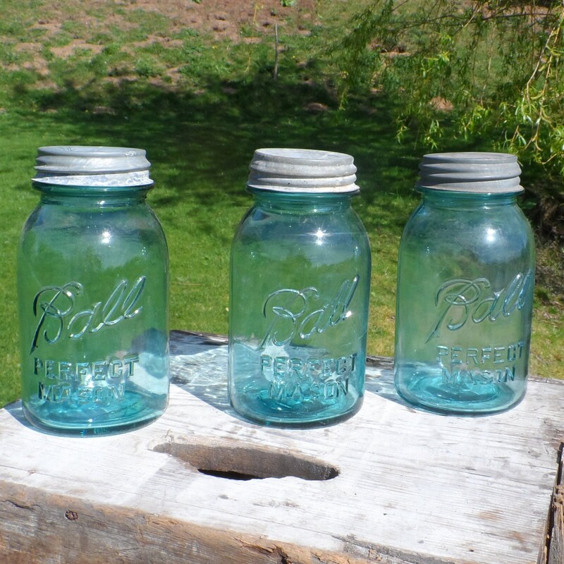 Ball Jars Quart Vintage - Etsy UK
