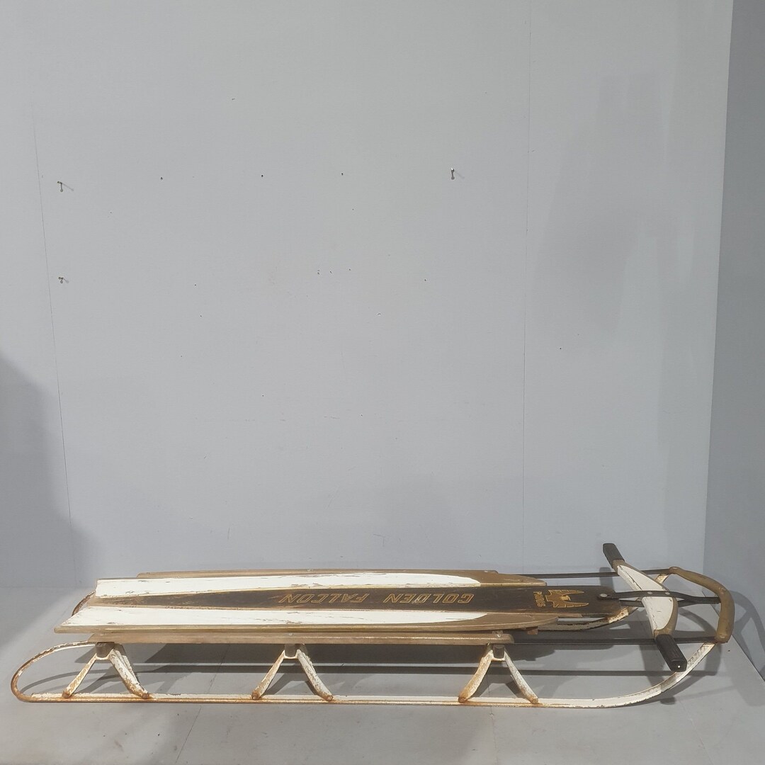 Vintage American Golden Falcon Sledge - Etsy