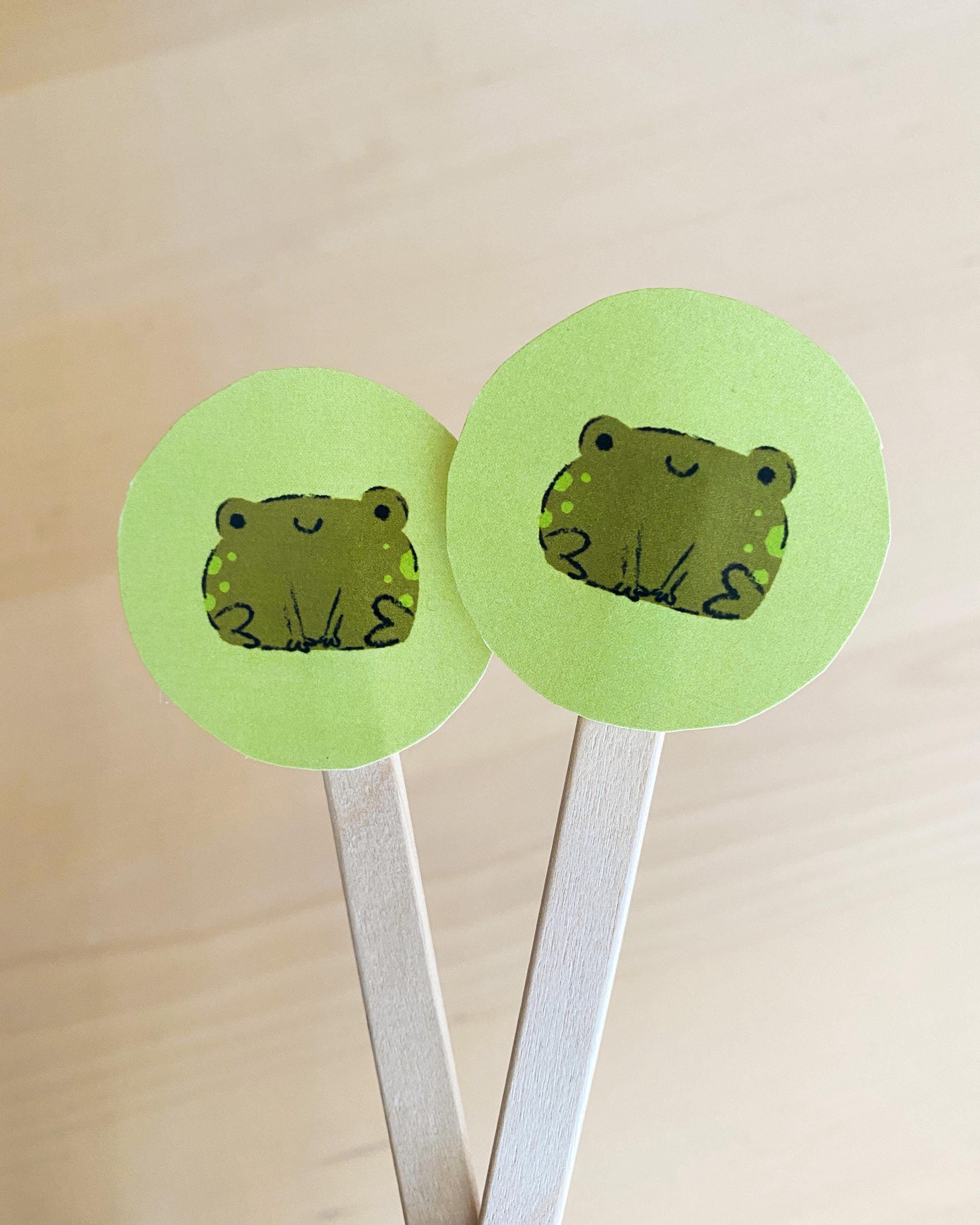 Five Little Speckled Frogs Printable Props & Lyrics (digital Download ...