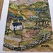 Welsh Textile Art Landscape Welsh Cottage Art Welsh Landscape - Etsy