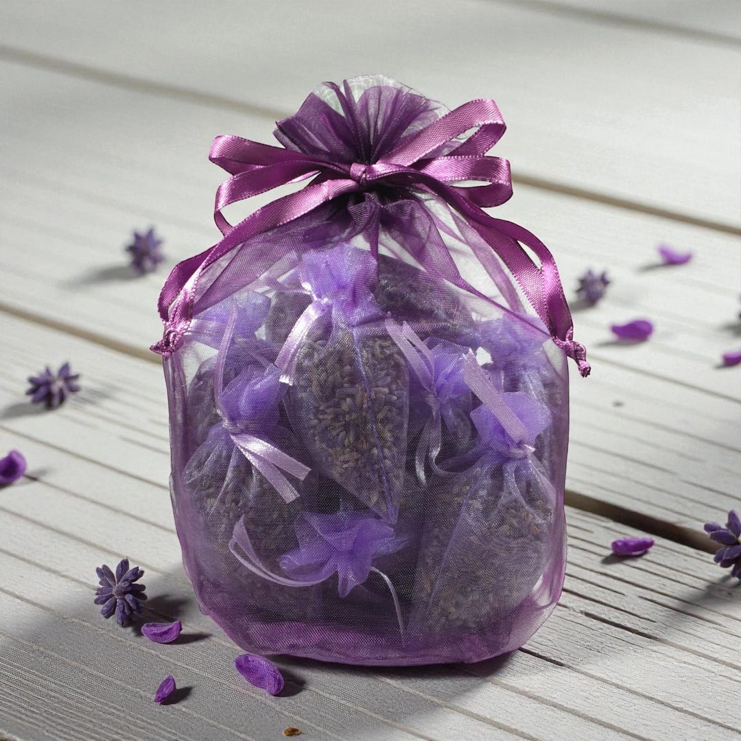 Lavender Drawer Sachets, Set of 12 - Etsy