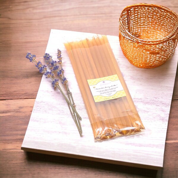 Lavender Straws - Etsy