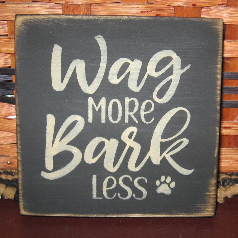 Wag More Bark Less - Etsy