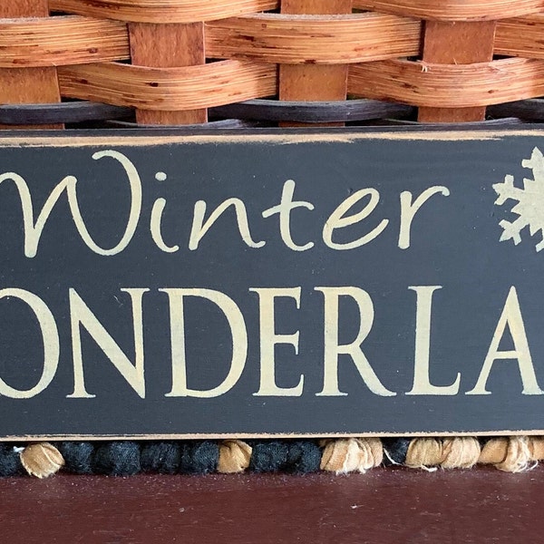 Primitive Winter - Etsy