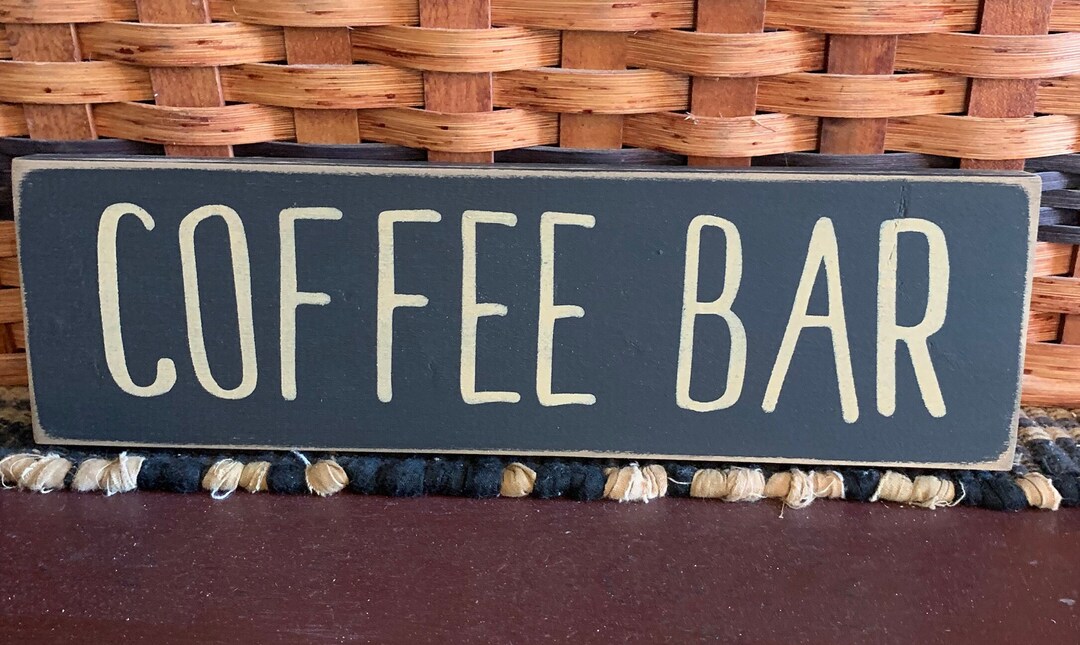 Primitive Country Coffee Bsr 12 Sign - Etsy