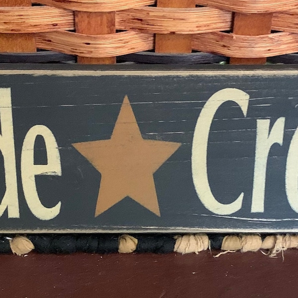 Primitive Sign - Etsy