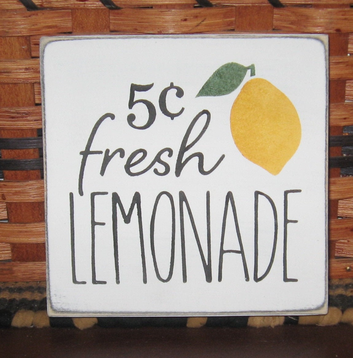 Lemonade Sign 50 Cents