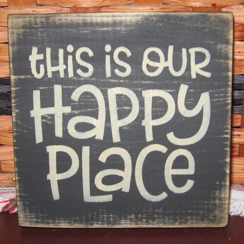 This is Our Happy Place Sign This is Our Happy Place This is - Etsy