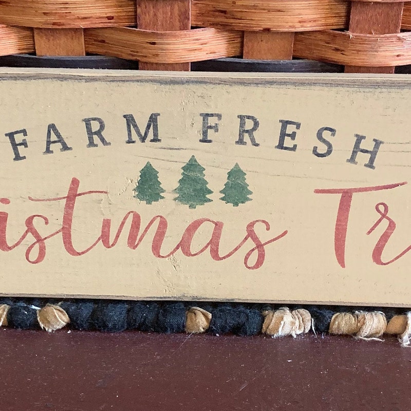 Tree Farm Sign - Etsy