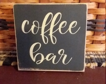 Primitive Coffee Bar | Etsy