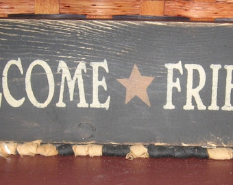 Country Welcome Sign | Etsy
