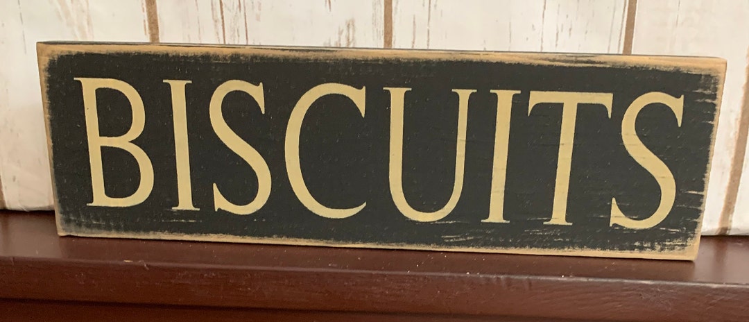 Primitive Country Biscuits 12" Sign - Etsy