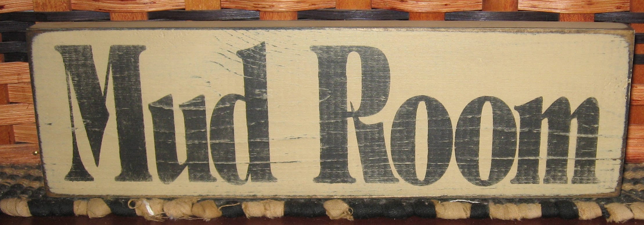 Primitive Mud Room Sign - Etsy