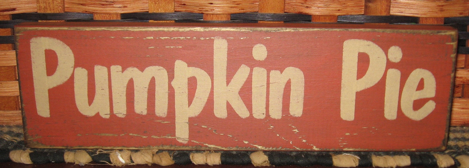 Primitive Country Pumpkin Pie 12" Sign Fall~ Autumn ~ Harvest - Etsy