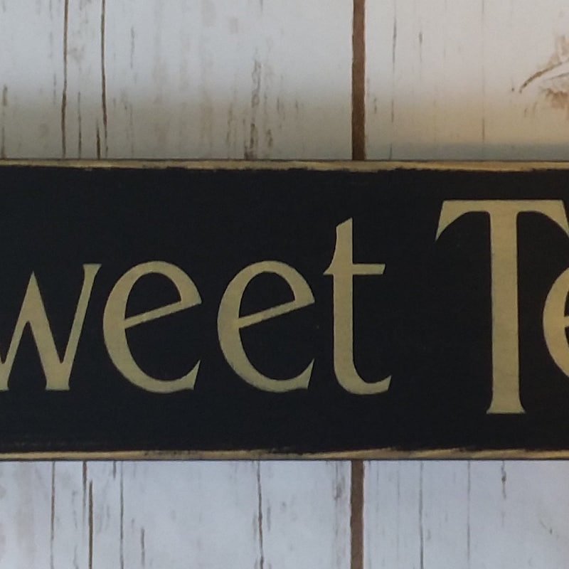 Sweet Tea Sign - Etsy
