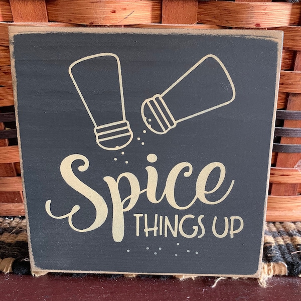 Spice Sign - Etsy