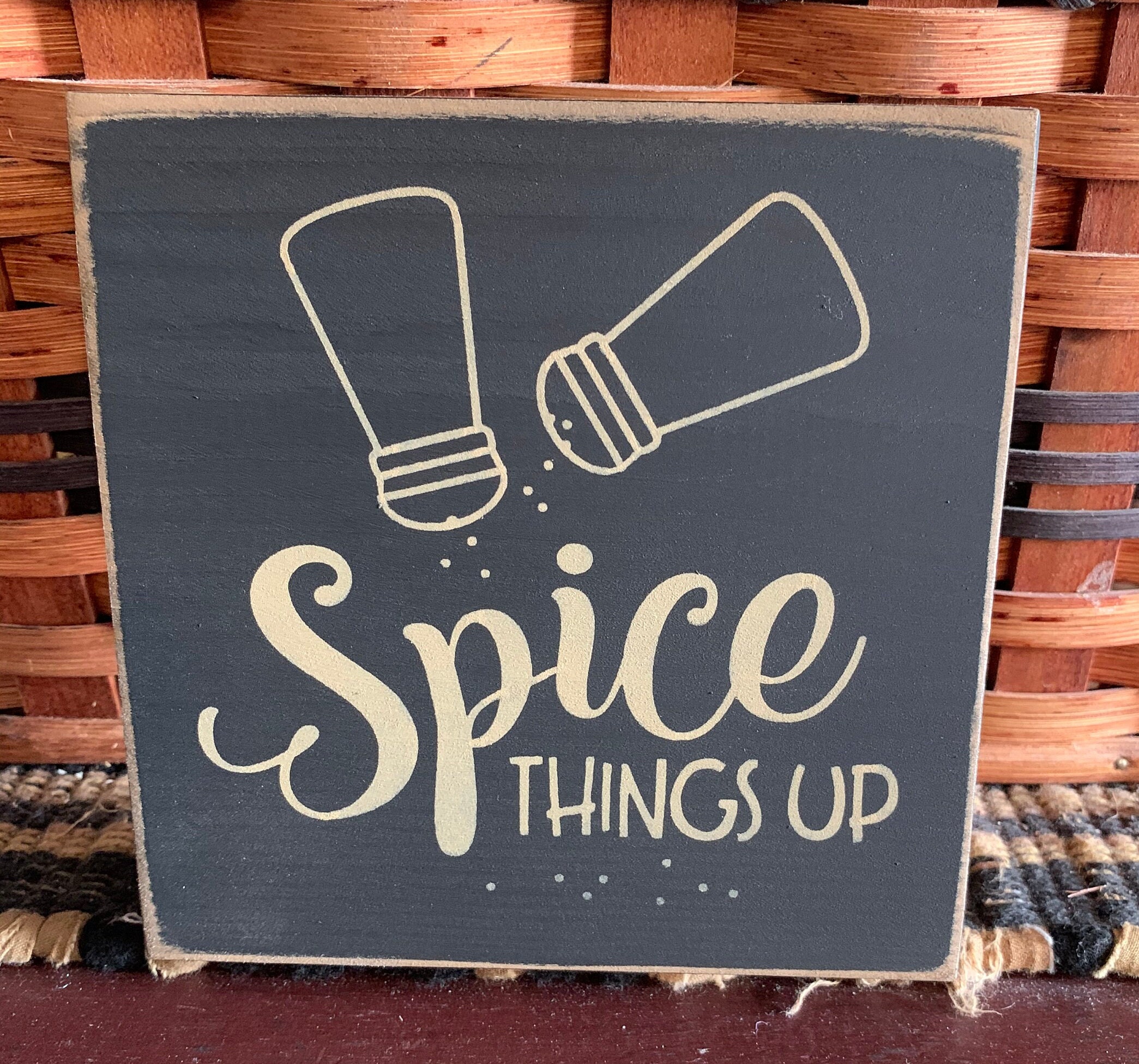 Kitchen Spices Signs