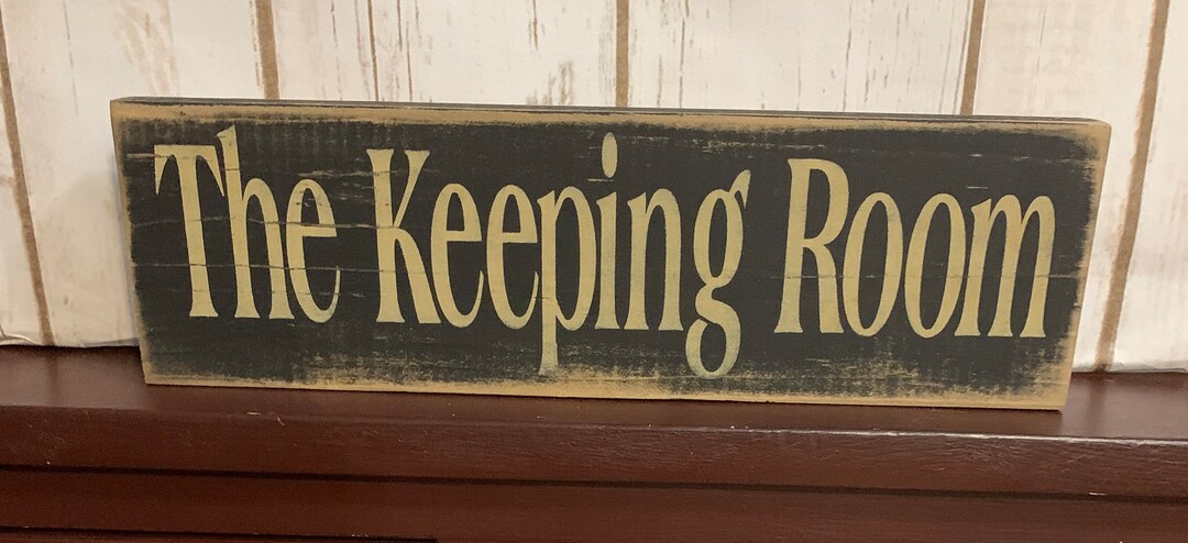 Primitive Country the Keeping Room 12” Sign - Etsy