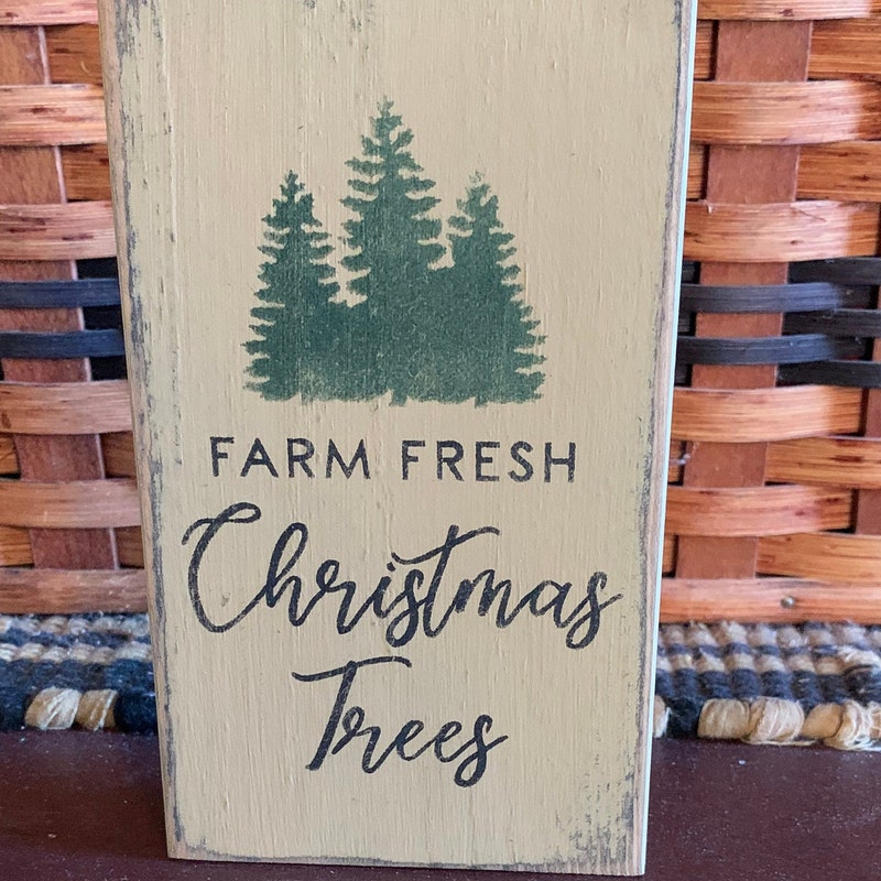 Tree Farm Sign - Etsy