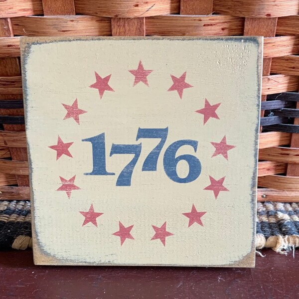 1776 Sign - Etsy
