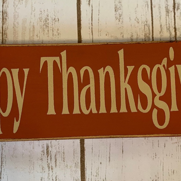 Thanksgiving Sign - Etsy