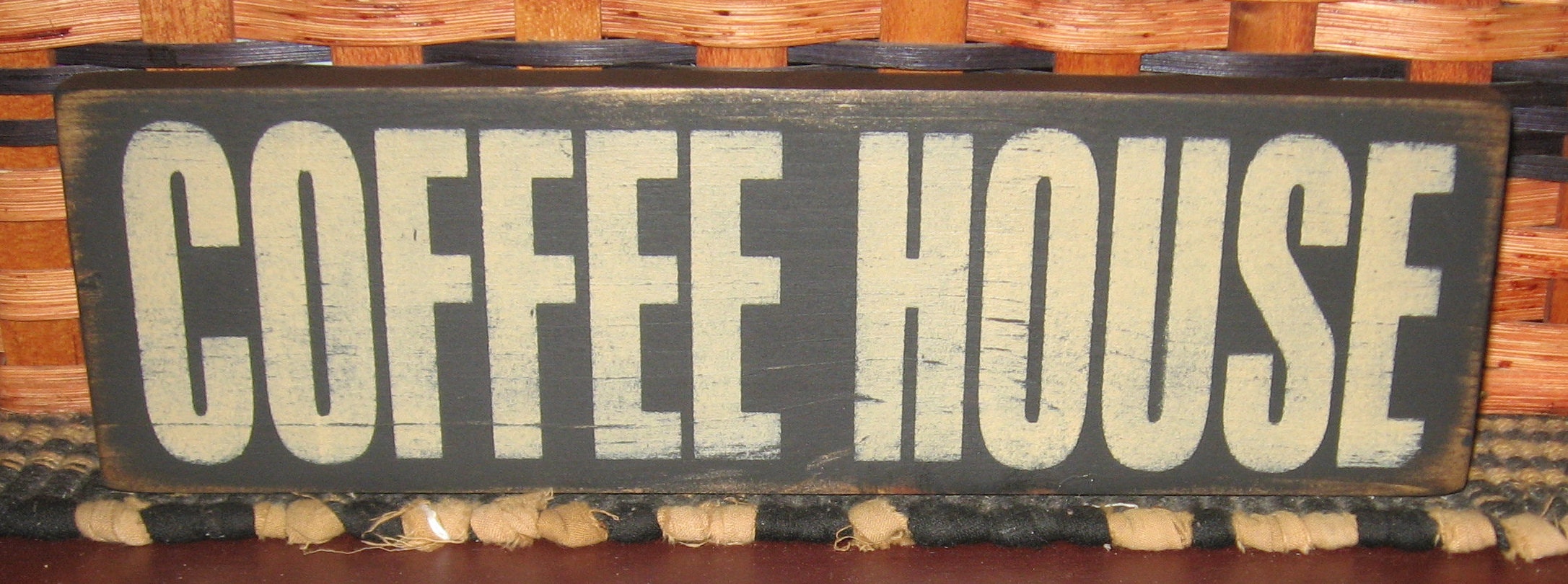 Primitive Country Coffee House Sign - Etsy