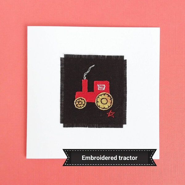Red Tractor - Etsy