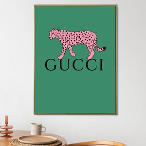 Digital Cheetah Poster, Designer Cheetah Art, Designer Cheetah Poster ...