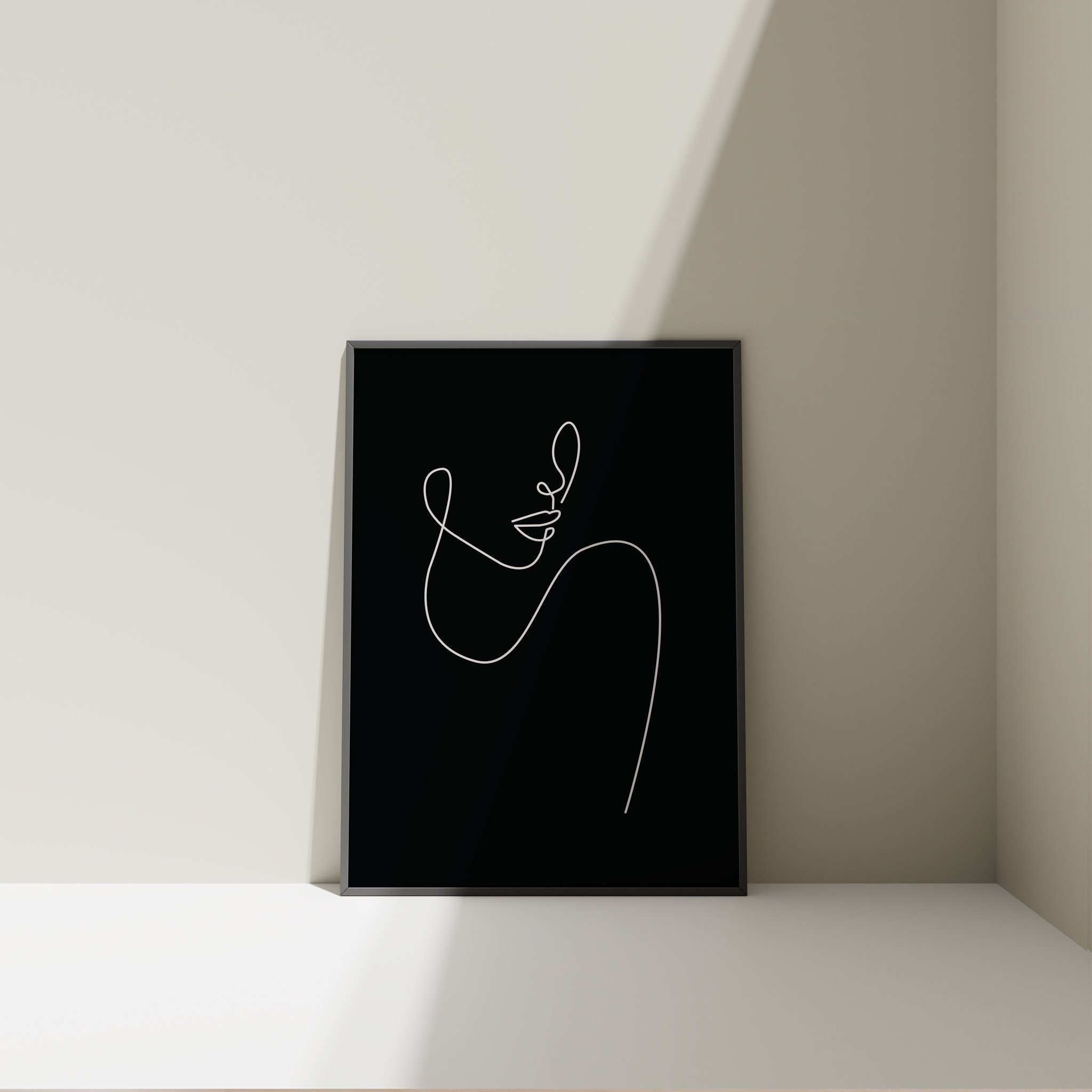 Instant Download Modern One Line Art, Modern Body Line Wall Art ...