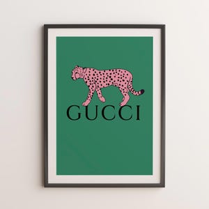 Digital Cheetah Poster, Designer Cheetah Art, Designer Cheetah Poster ...
