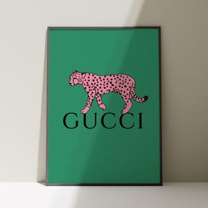 Digital Cheetah Poster, Designer Cheetah Art, Designer Cheetah Poster ...