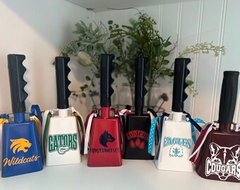 Football Cow Bells - Etsy