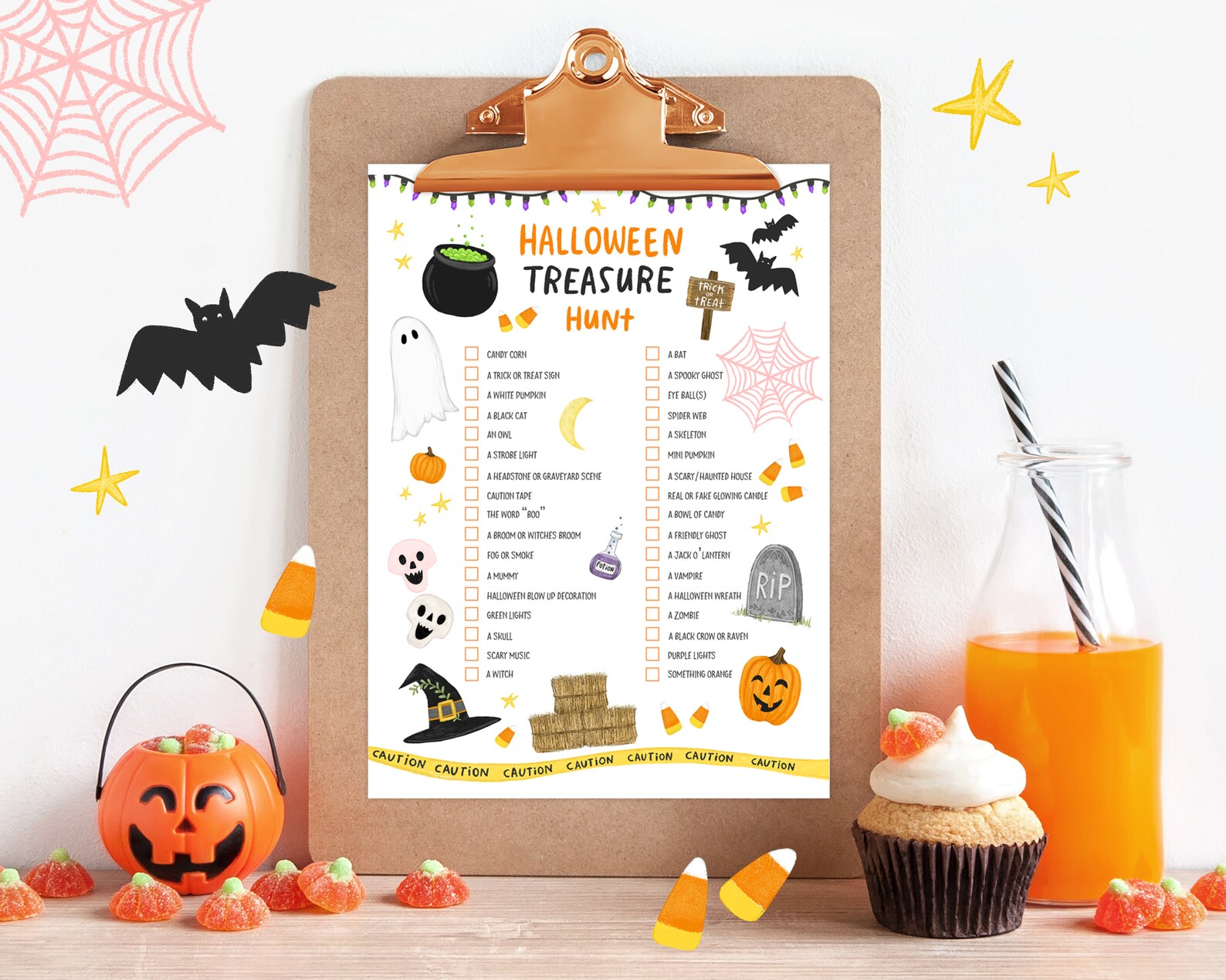 Halloween Treasure Hunt Outdoor Halloween Party Game - Etsy