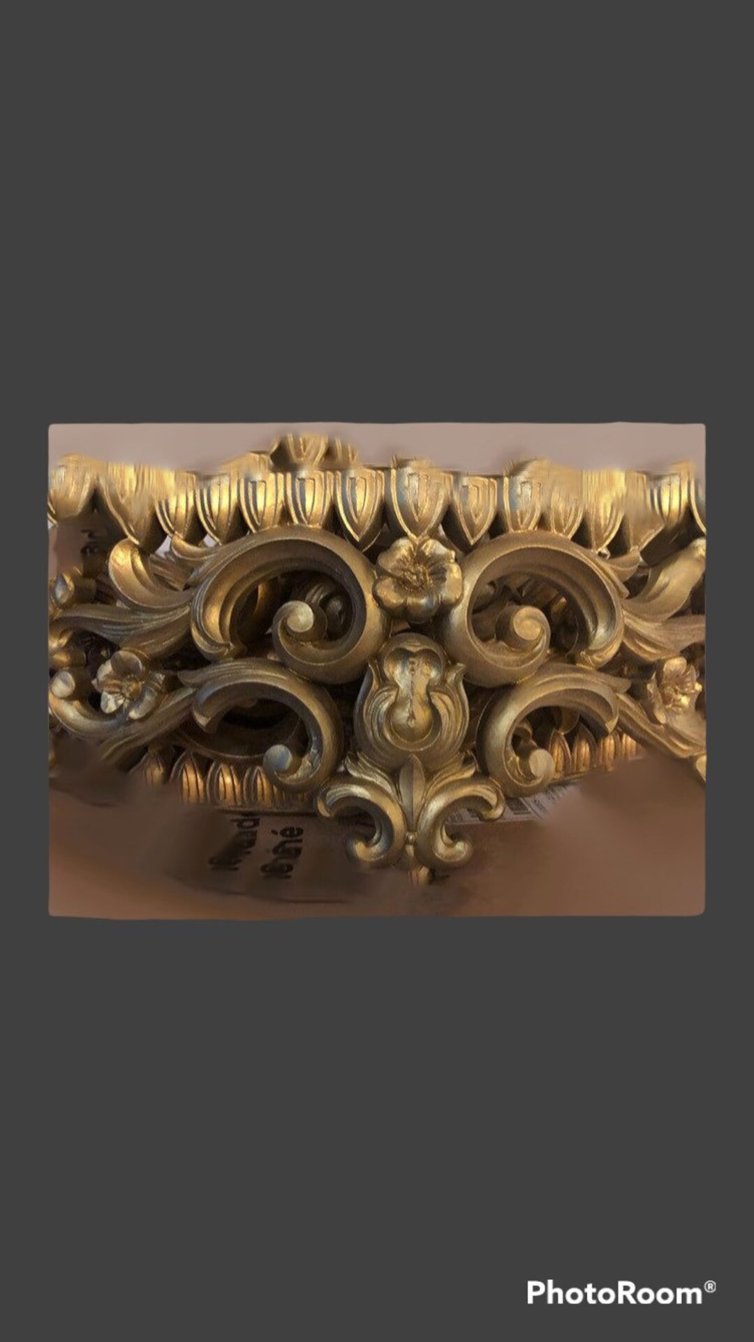 Gold Valance- Mint Vintage Condition From Century Industries (20” W X 6 ...