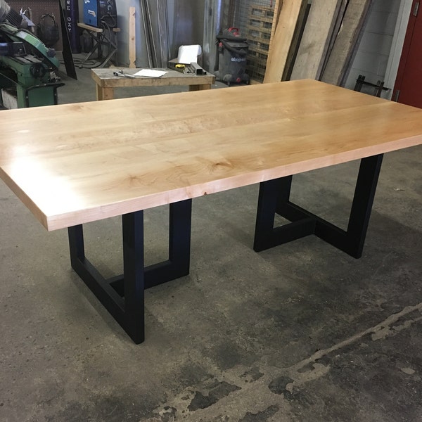 Maple Dining Table - Etsy