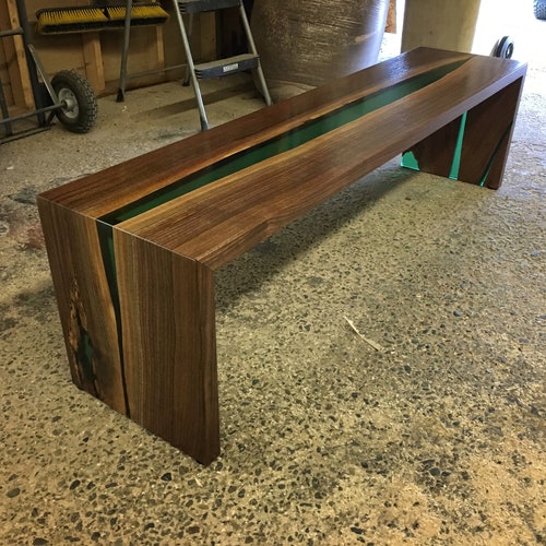 Waterfall Bench - Etsy