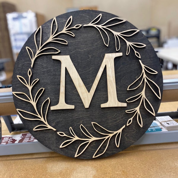 Wood Monogram - Etsy