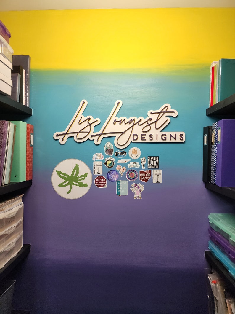 Small Business Sign 3D Custom Business Sign Custom Wood Logo - Etsy